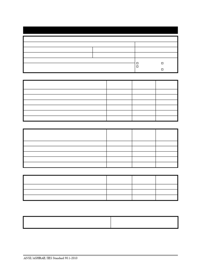 Performance Rating Report Compliance Forms | PDF | Fuels | Ventilation ...