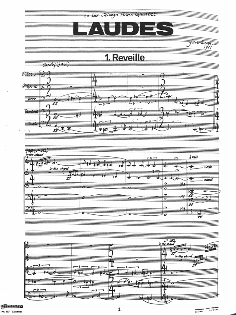 Jan Bach Laudes | PDF