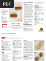 The Glam Chicks Pattern | PDF | Crochet | Yarn