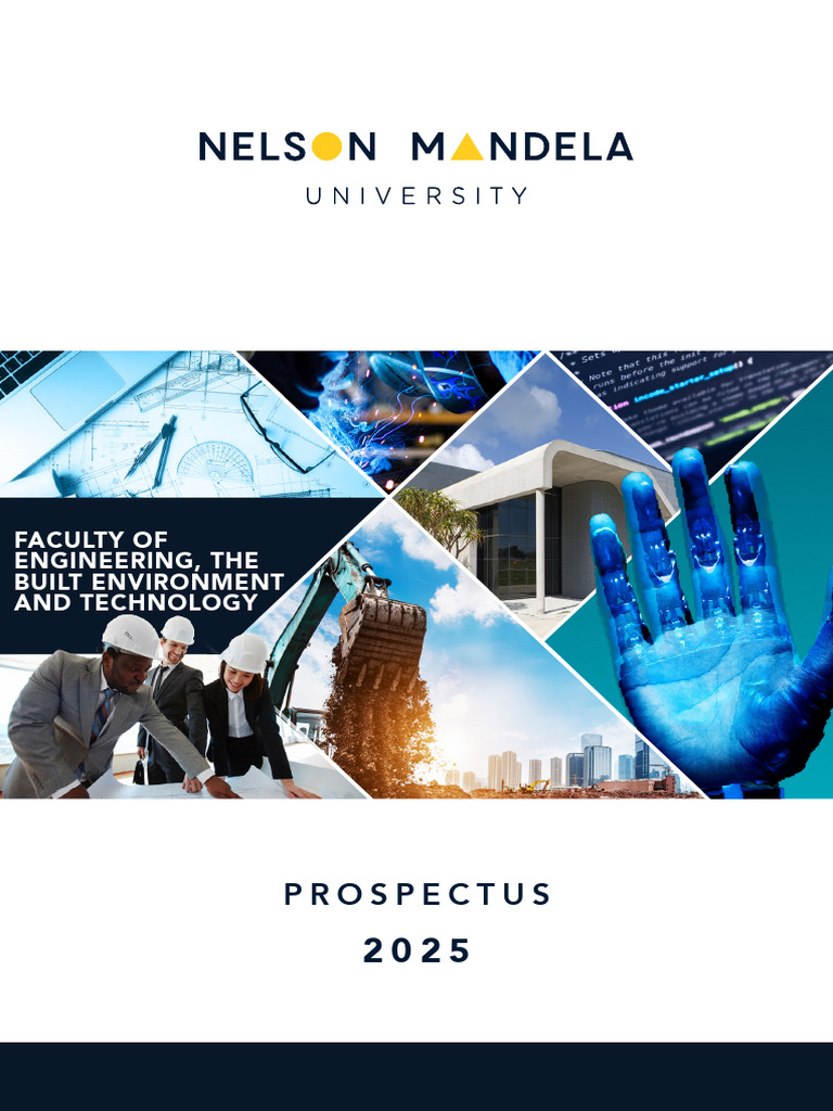 Nelson Mandela University Engineering Prospectus 2025 | PDF | Master's ...