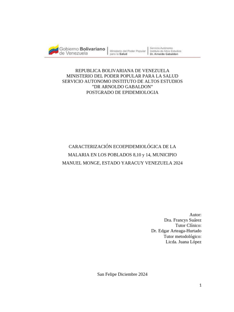 Francis Corregida Nueva | PDF | Malaria | Plasmodium Falciparum