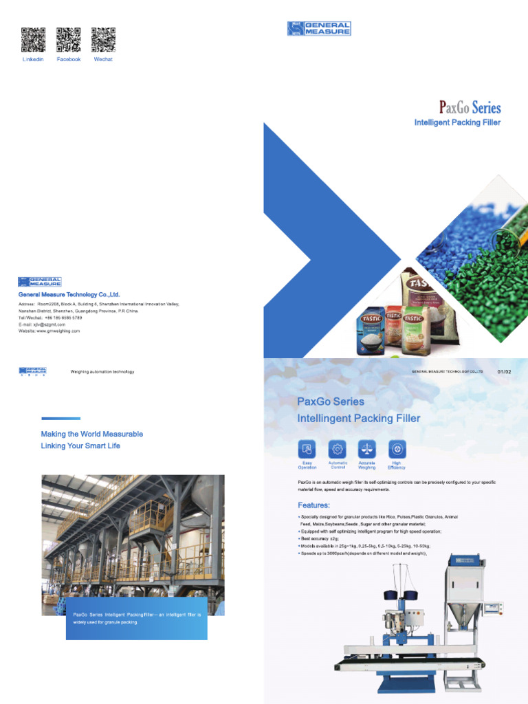 PaxGo Packing Filler Catalog | PDF