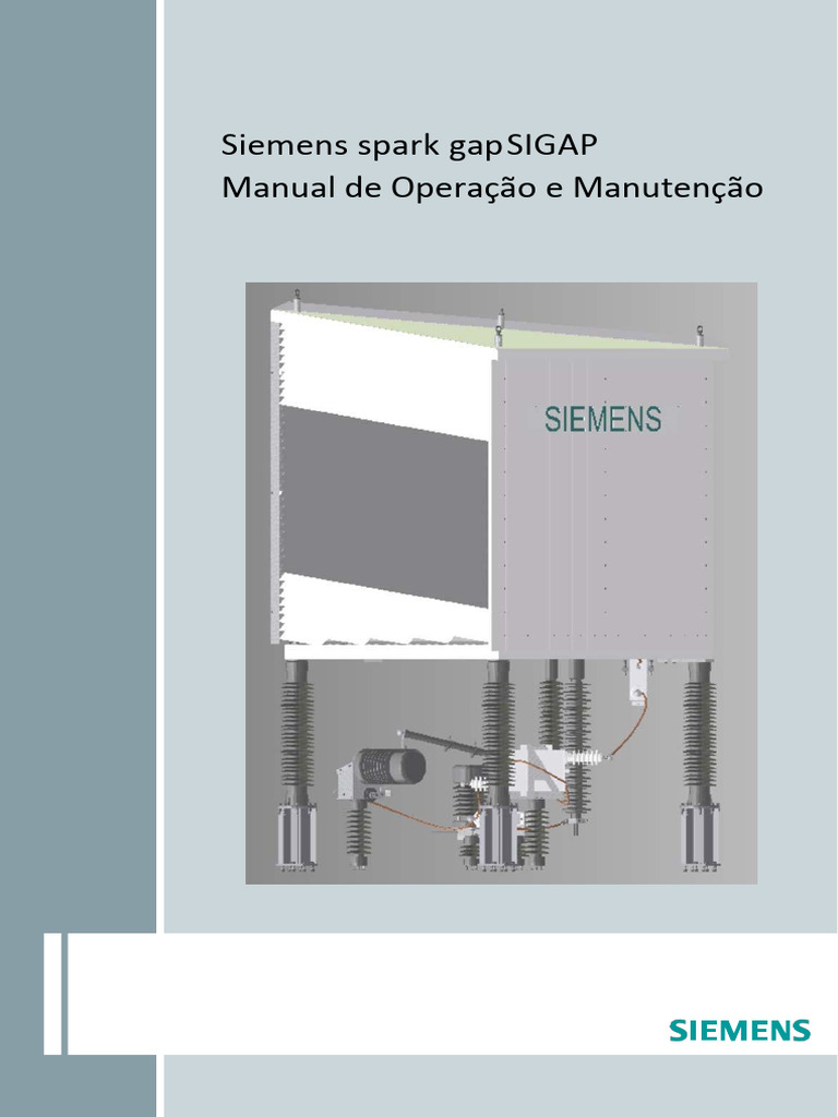 Manual de Operação do Spark Gap SIGAP | PDF | Capacitor | Rede elétrica