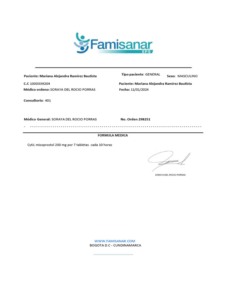 Famisanar | PDF