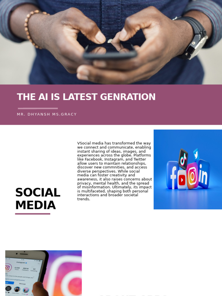 The Ai Is Latest Genration | PDF | Artificial Intelligence ...