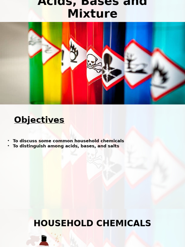 Acids and Bases | PDF | Sodium Bicarbonate | Bleach