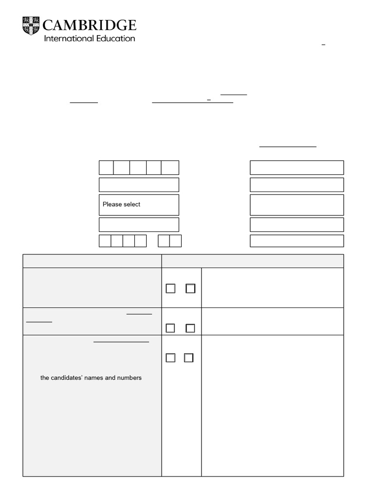 Exam Incident Reporting Form | PDF | Computing