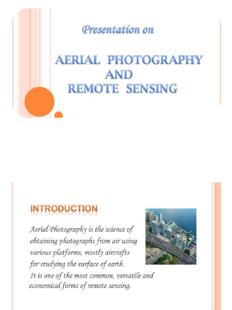 Aerial Photography | PDF