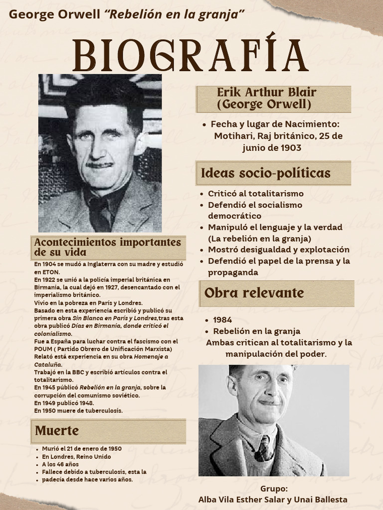 Cartel Póster Biografía Filósofo Antiguo Viejo Marrón y Beige | PDF ...