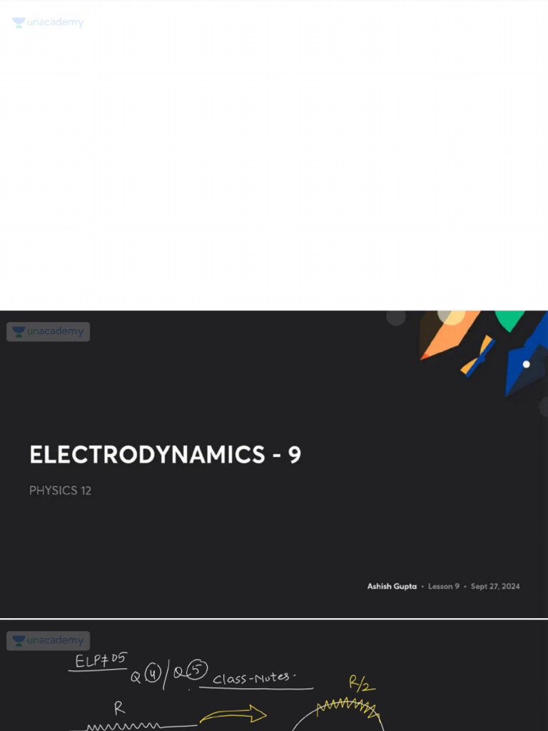 Electrodynamics 9 | PDF