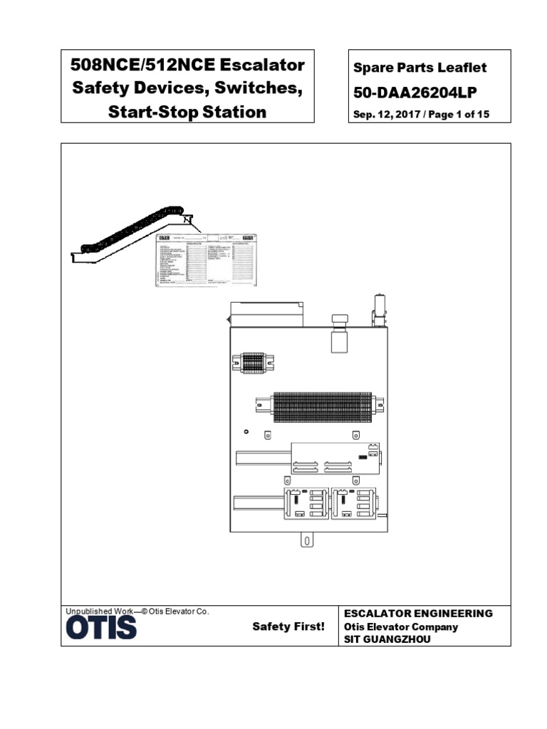 50-DAA26204LP | PDF | Escalator | Elevator
