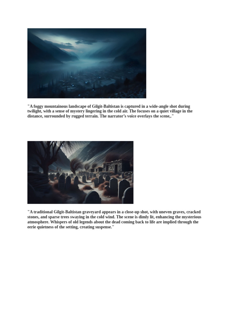 A Photorealistic and Climactic Scene Depicting A Vast | PDF