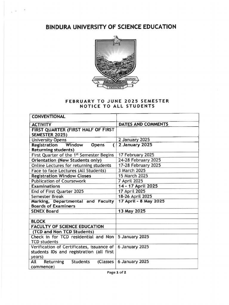 BUSE-Calendar-2025 250213 082450 | PDF