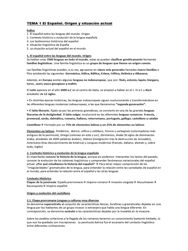 wuolah-free-TEMA-1-ESPANOL-gulag-free | PDF | latín | Lengua española