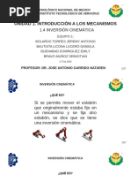 Qué Es La Inversion Cinematica | PDF | Engranaje | Ingeniería