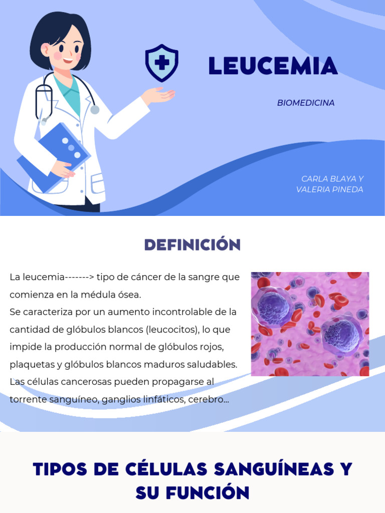 Tipos y Diagnóstico de Leucemia | PDF | Leucemia | Sangre
