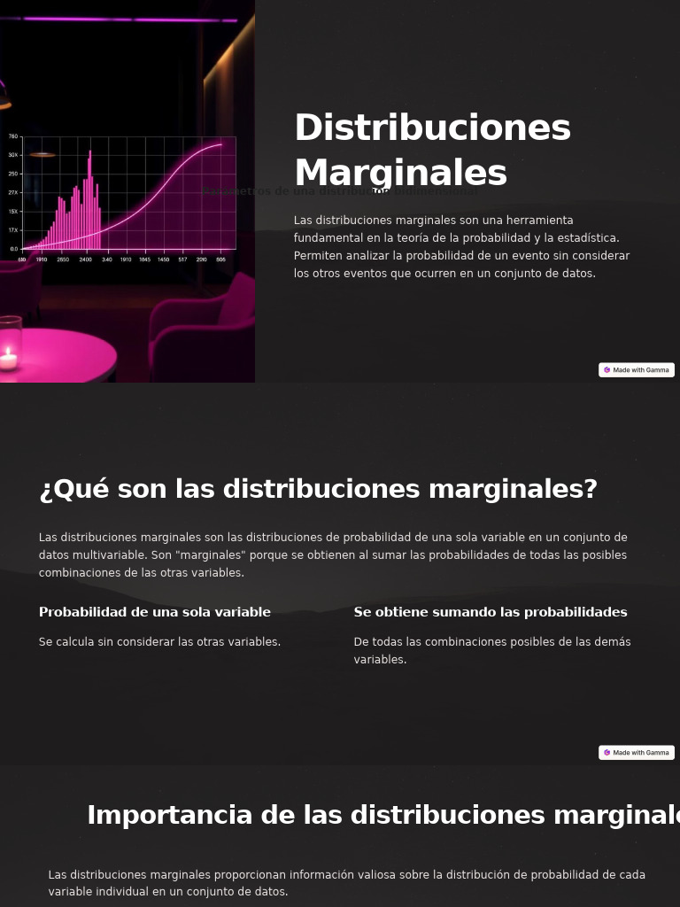 Distribuciones-Marginales | PDF | Probabilidad | Datos