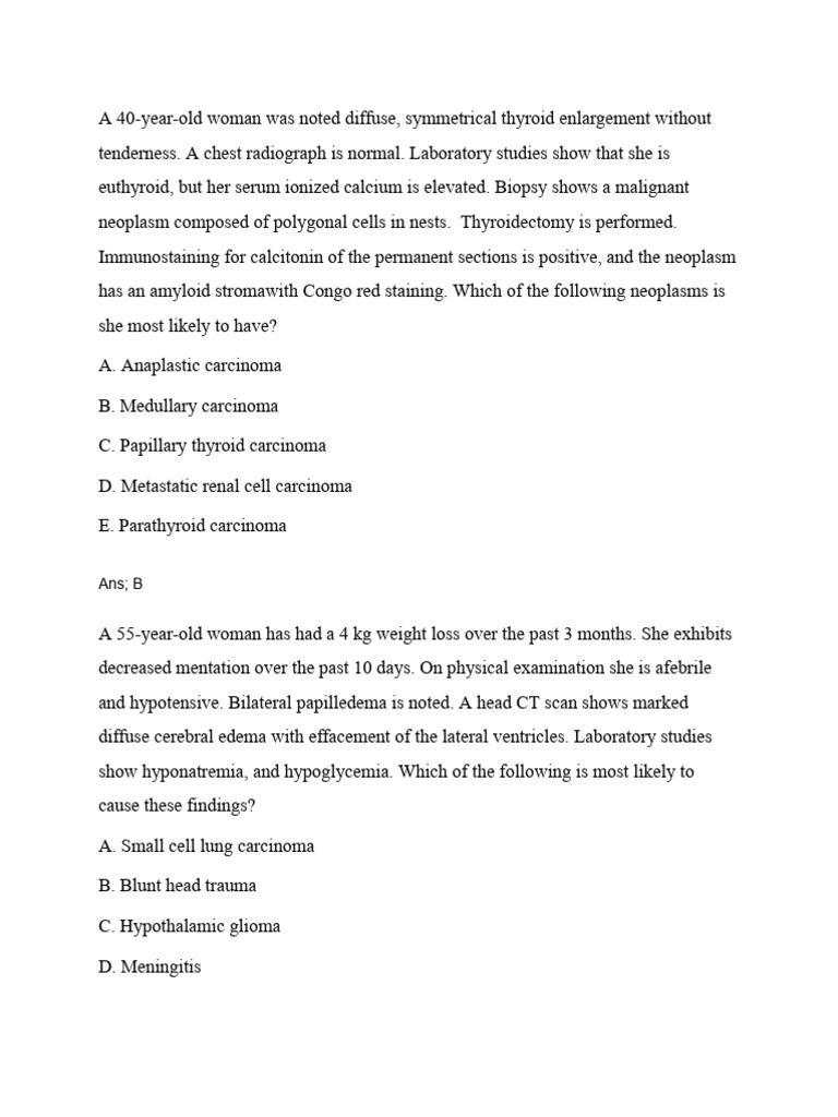 Patho Endocrine (1) | PDF | Thyroid | Thyroid Stimulating Hormone