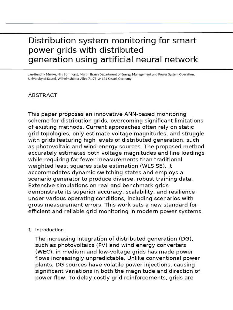 Report Writing Lab Research | PDF | Electrical Grid | Distributed Generation