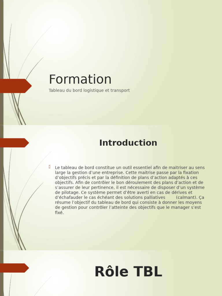 Formation LG | PDF | Business | Logistique