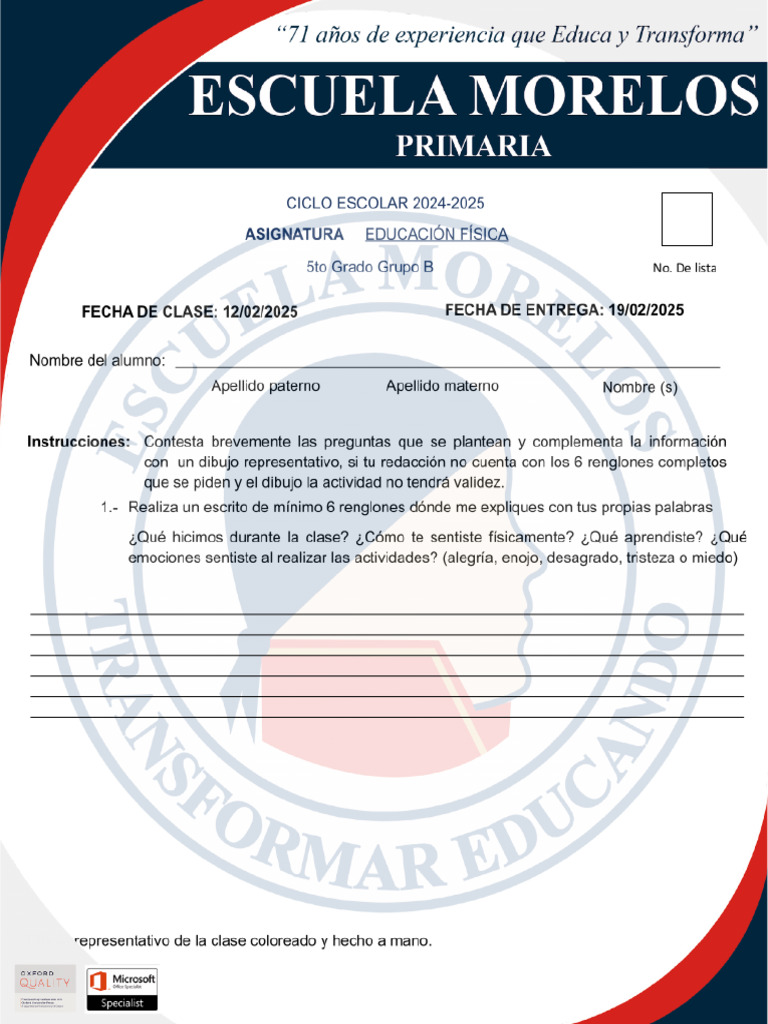 Bitacora de Educaci-N F-Sica 5 B | PDF