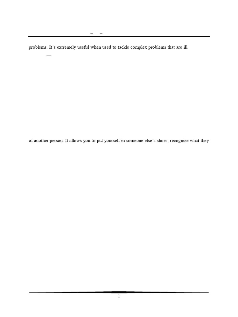Unit Ii Design Thinking And Innovation Pdf Usability Customer