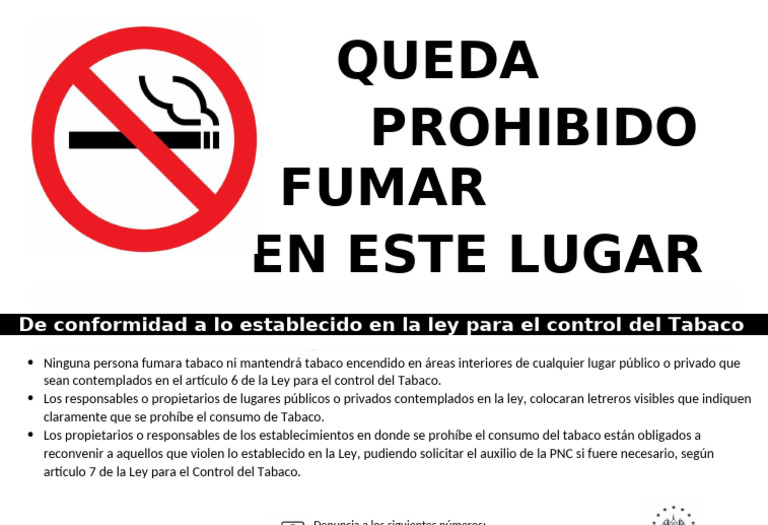 Prohibido Fumar: Ley 40 en Puerto Rico | PDF