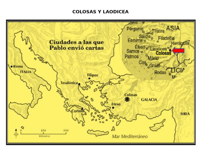 Colosas y Laodicea | PDF