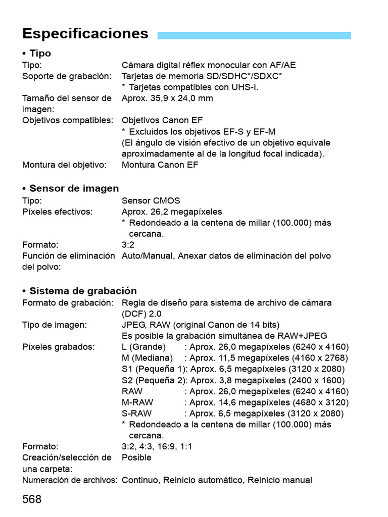EOS 6D Mark II Instruction Manual ES-568 | PDF