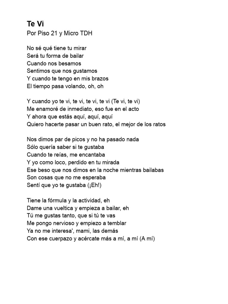 Canciones Imperfecto y Preterito | PDF