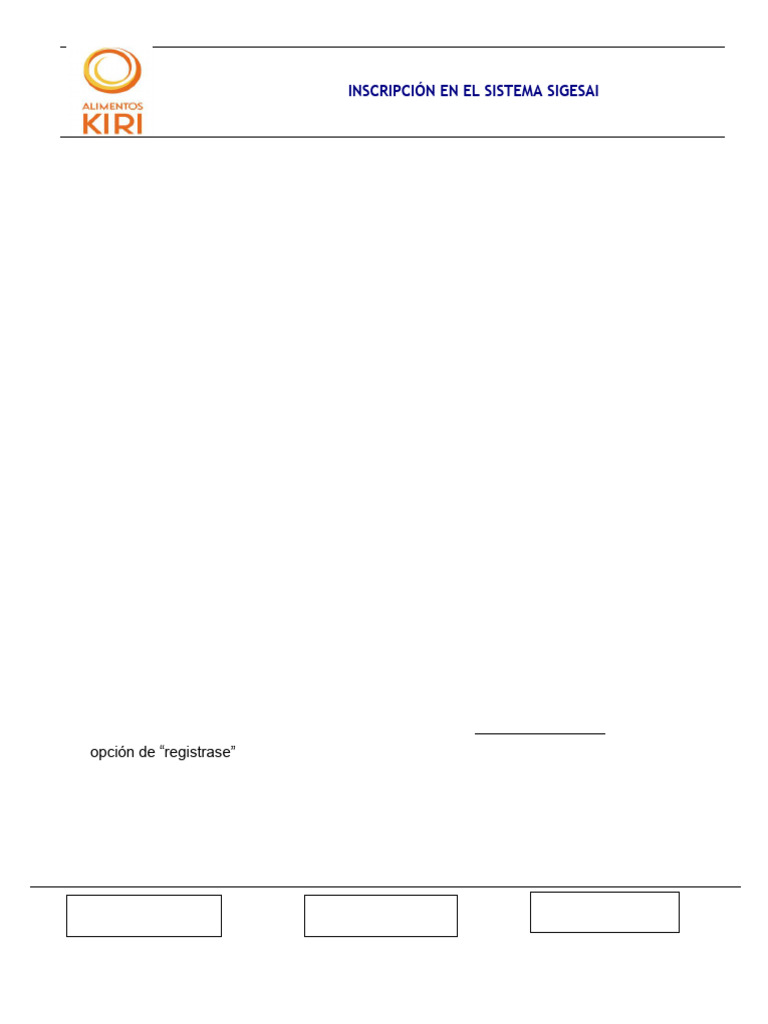 Guía de Inscripción en SIGESAI | PDF | Contraseña