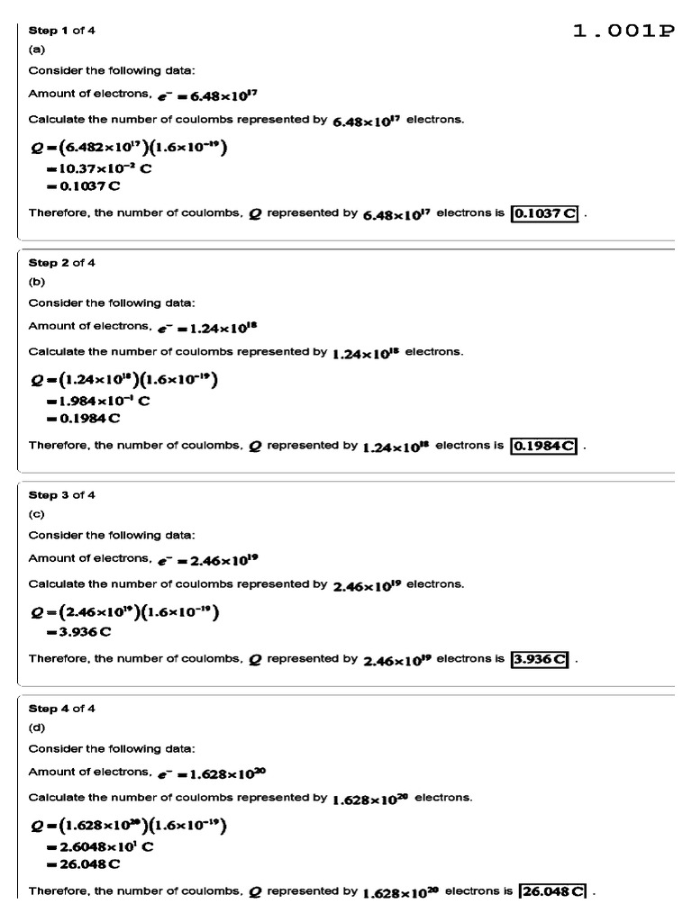 Solutions To Problems Chapter 1 | PDF