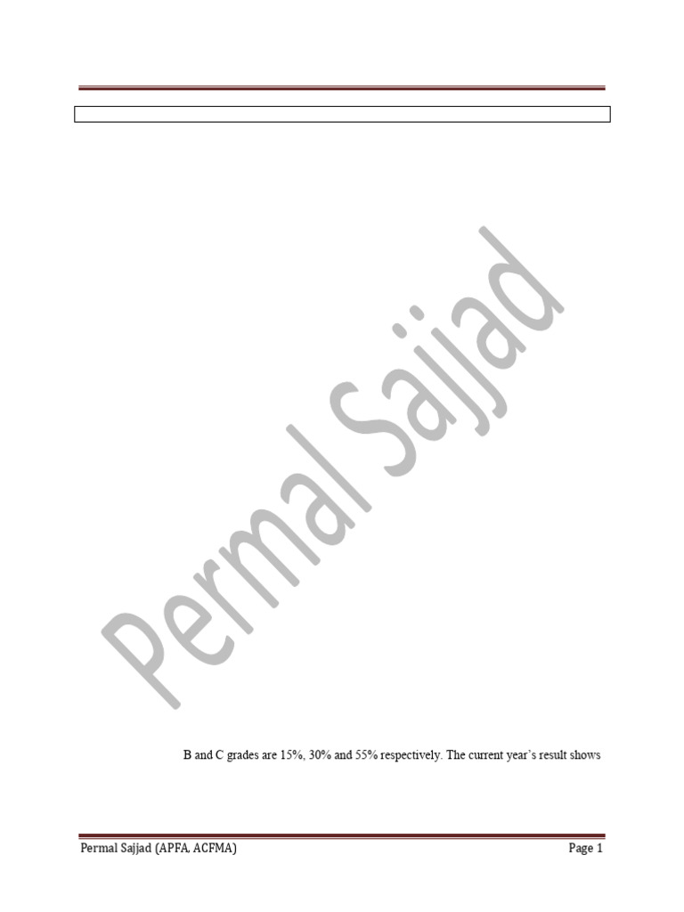 QM Permal Sajjad Assign Solution | PDF | Mean | Standard Deviation