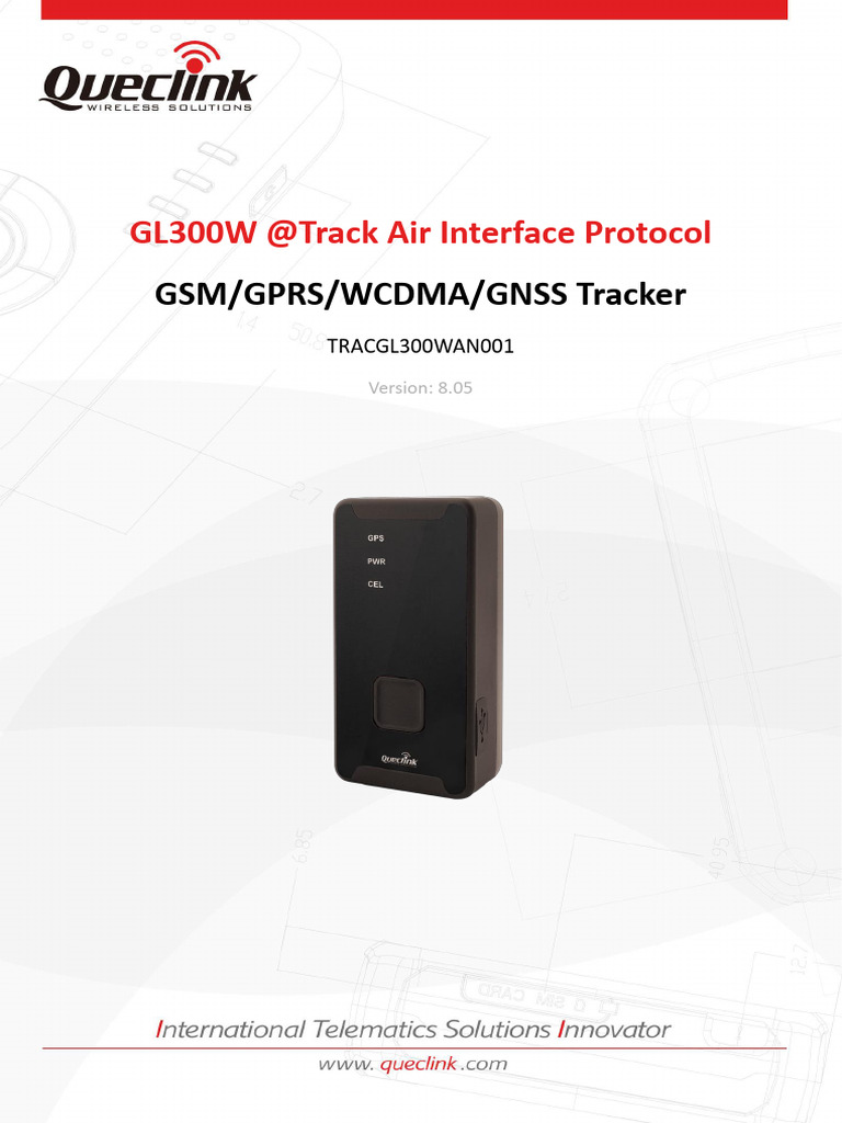 GL300W @track Air Interface Protocol - V8.05 - Unlocked | PDF | Port ...