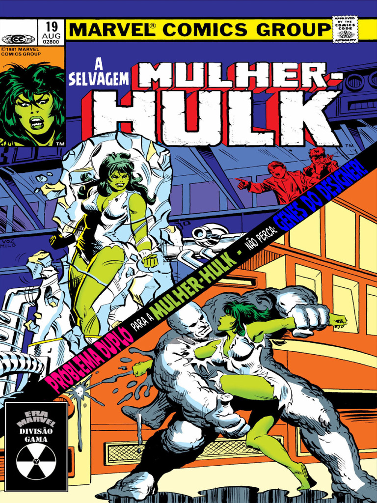 Selvagem Mulher-Hulk V1 019 (1981) | PDF