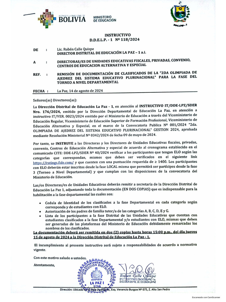 Instructivo 118 | PDF