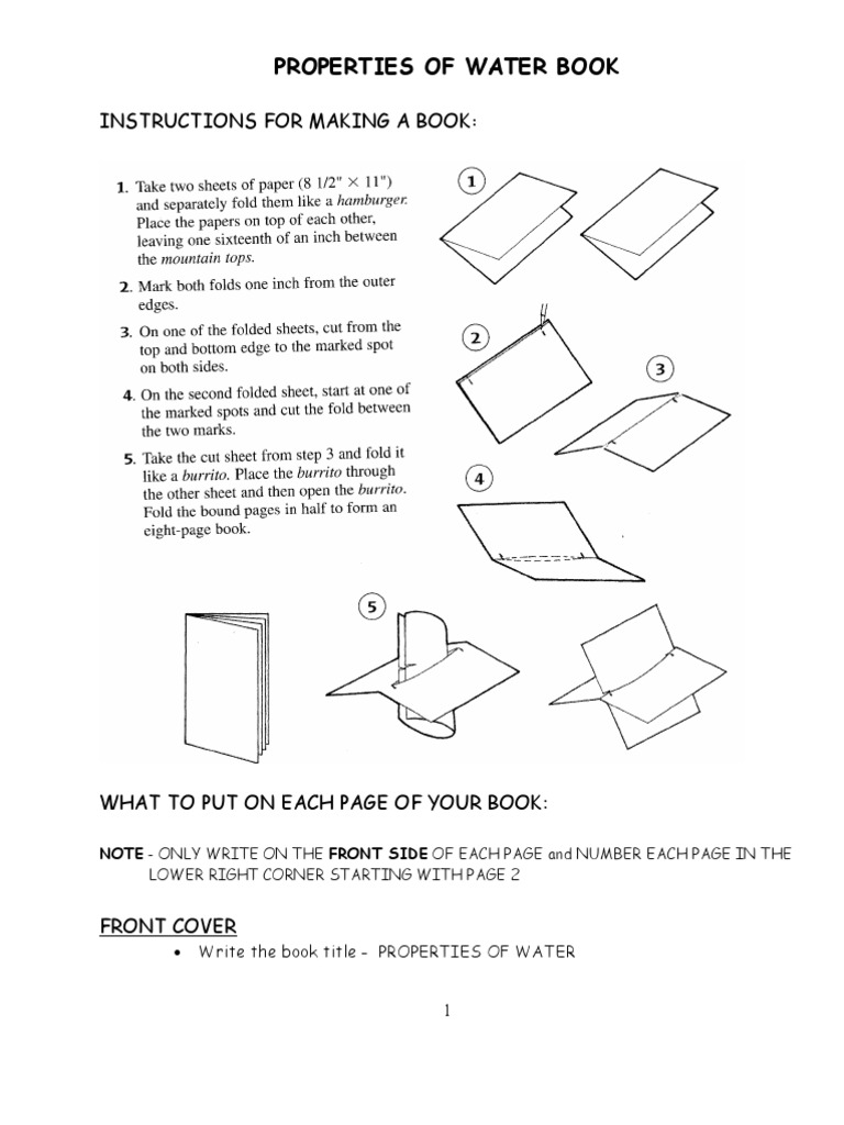 Properties of Water: A Student's Guide | PDF