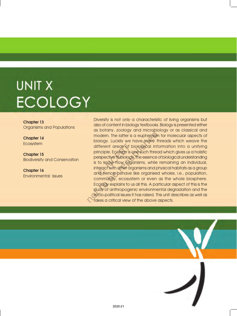 Ecology Class 12 Bio | PDF | Thermoregulation | Ecology