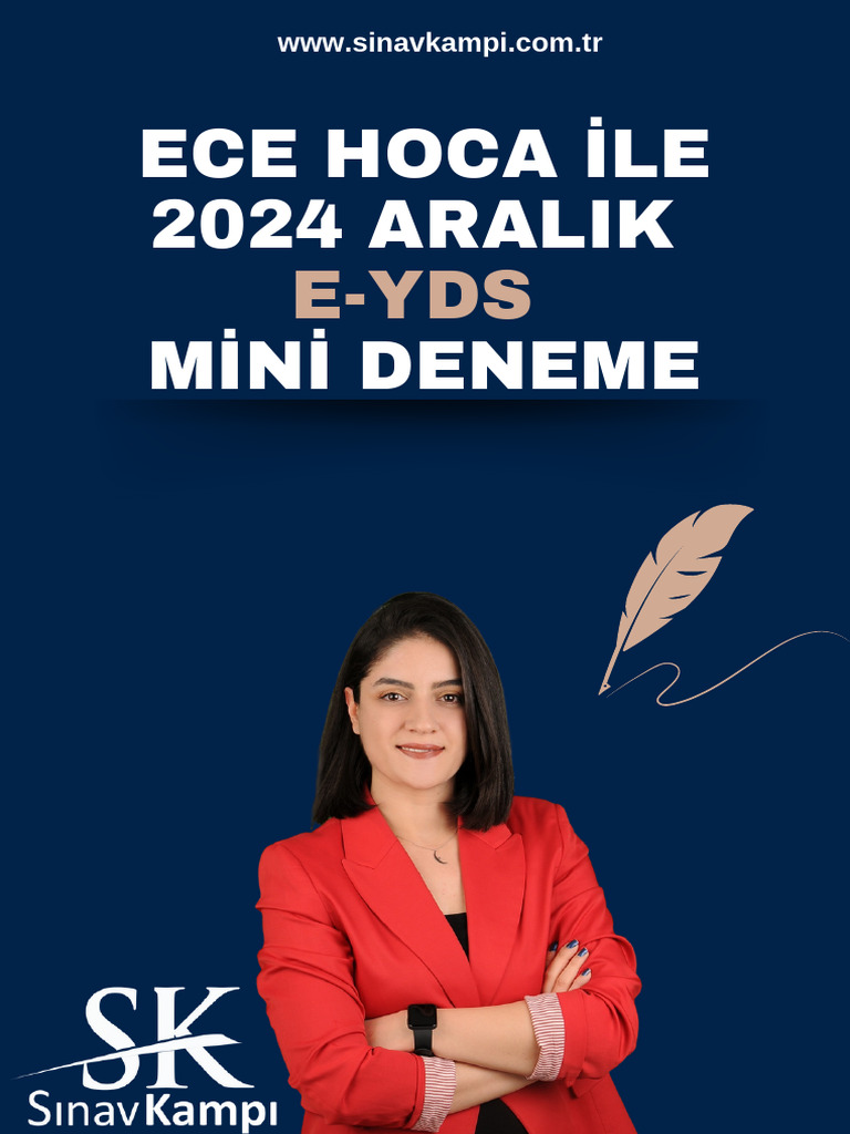 Ece Hoca Aralik E-Yds Mi̇ni̇ Deneme | PDF | Arthritis | Hypercholesterolemia