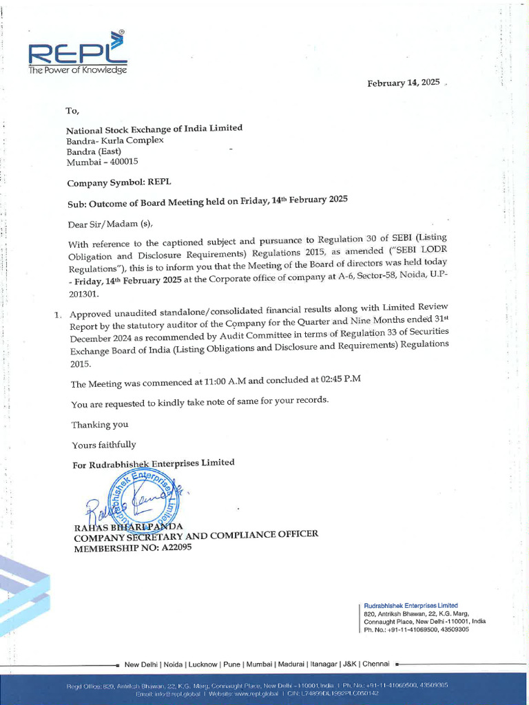 Repl 14022025150234 Outcome | PDF