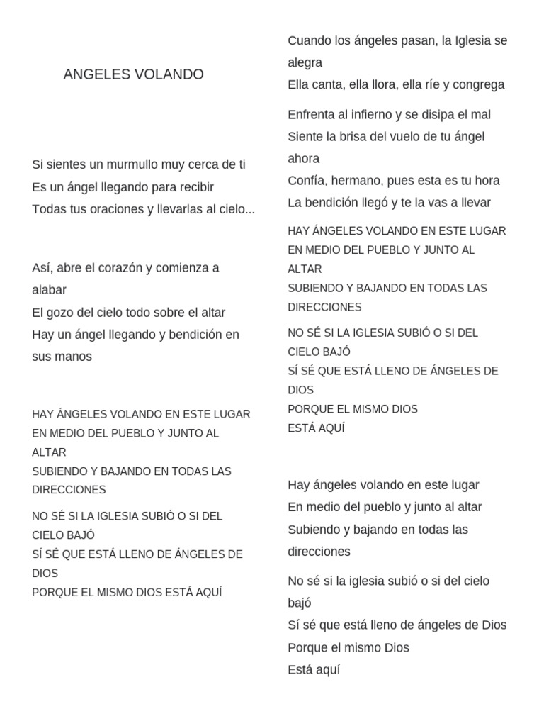 Angeles Volando | PDF