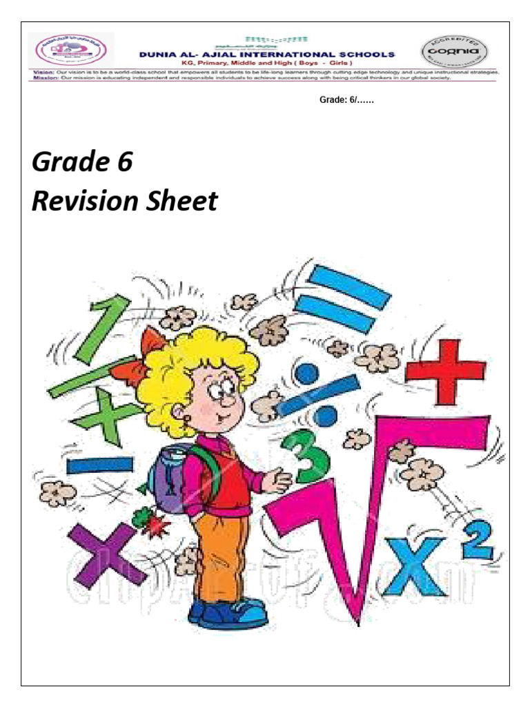 Final Term Sheet 3rd Ter-2023 - gr6 | PDF | Area | Rectangle