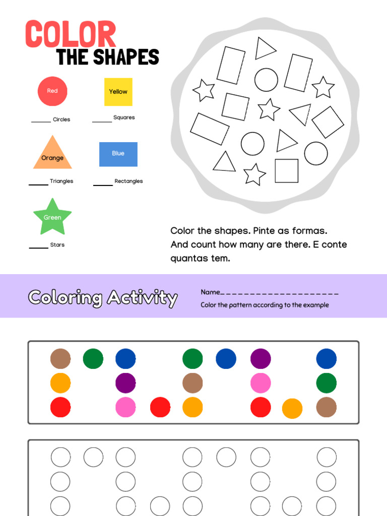 Atividades Cores | PDF