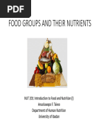 Caribbean Six Food Groups Overview | PDF
