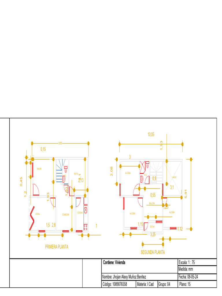 dibujo_planos-Model | PDF
