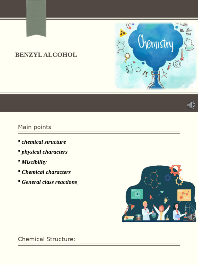 Benzyl Alcohol | PDF