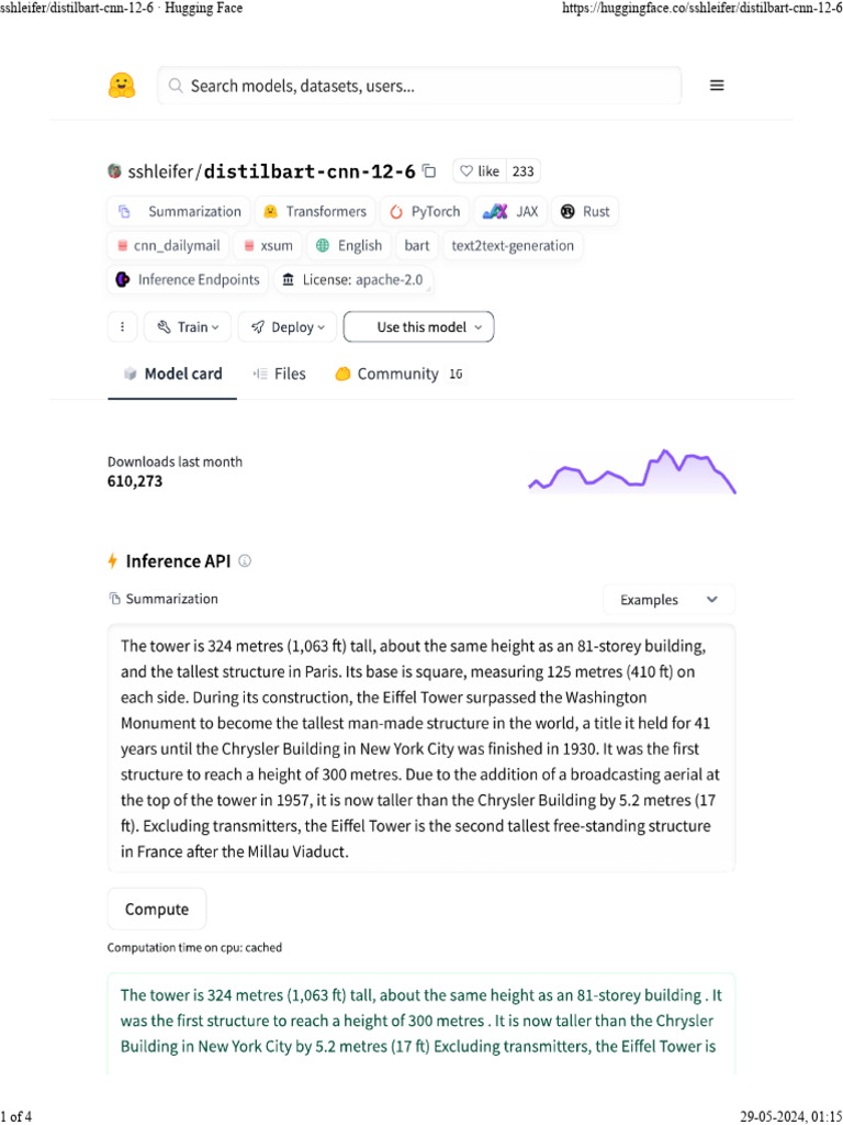 Distilbart CNN 12 6 | PDF