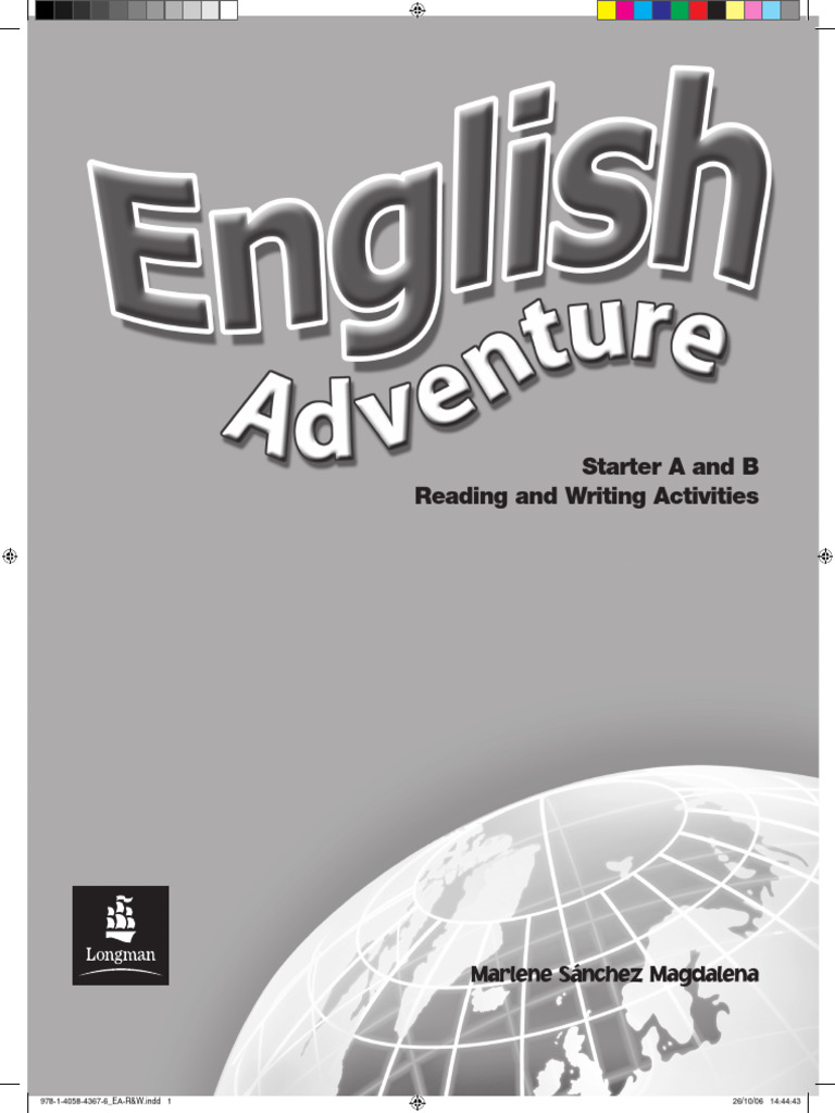 English Adventure Reading & Writing Activities | PDF | Vocabulary
