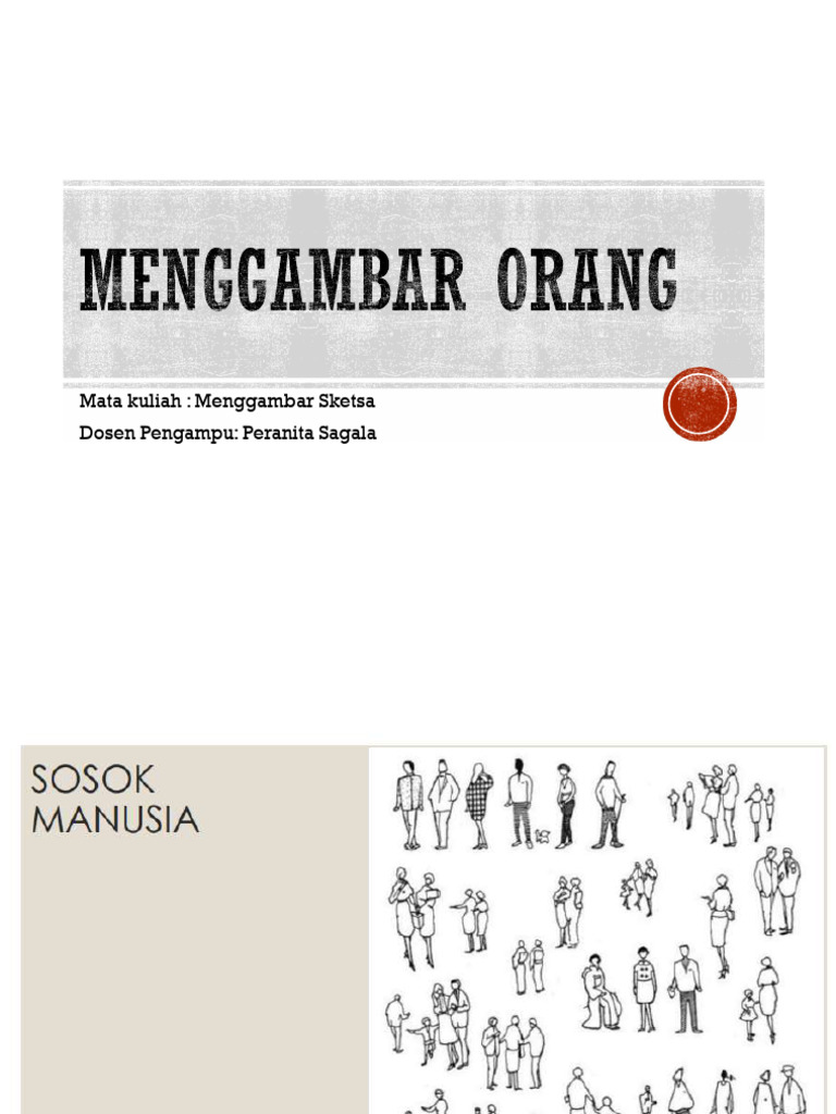 3_Menggambar Sketsa Orang | PDF