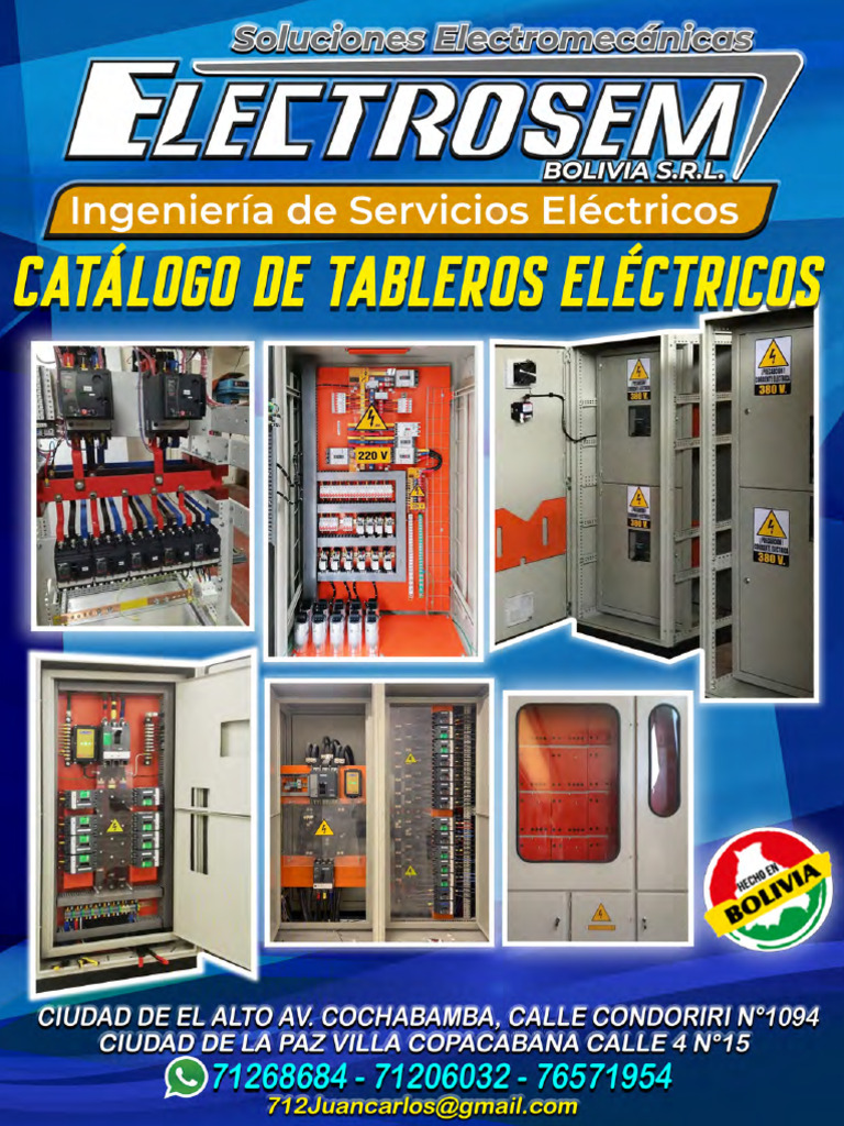 Catalogo Tableros Electricos Electrosem-1 | PDF